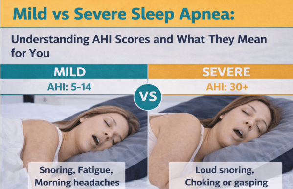 Mild vs Severe Sleep Apnea: AHI Scores Explained